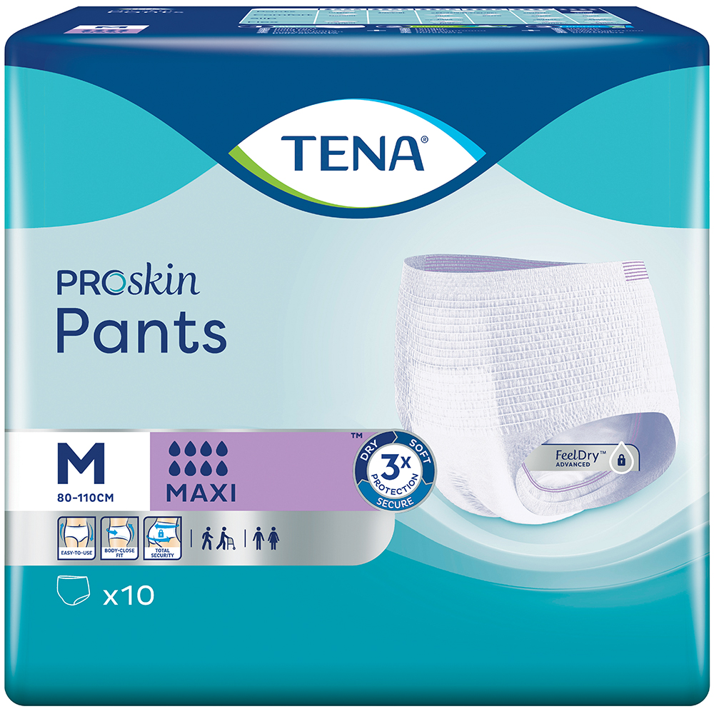 【原箱送貨】【門市買1包起】瑞典 Tena 添寧安心活力褲 (夜用型) - Healthy Living 盈康