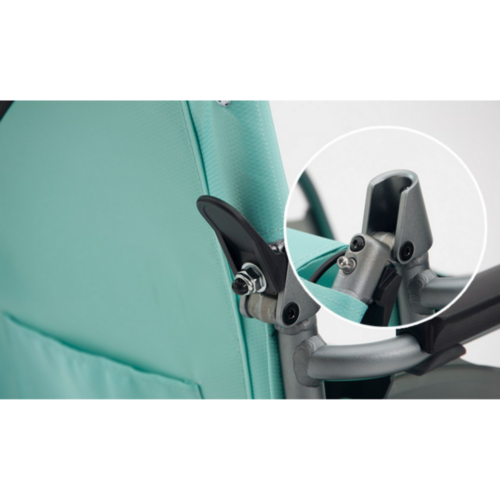 日本 Miki CRT-3 多功能超輕輪椅 - 綠色A-14B【10.6kg】 - 盈康 Healthy Living