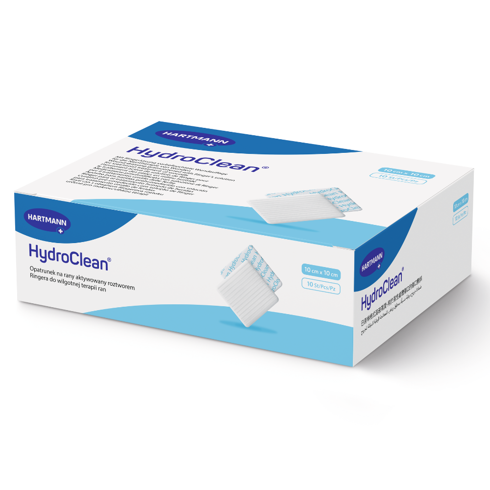 德國 Hartmann HydroClean 全效水活性傷口清創敷料 (慢性傷口適用)【5個尺寸】 - 盈康 Healthy Living