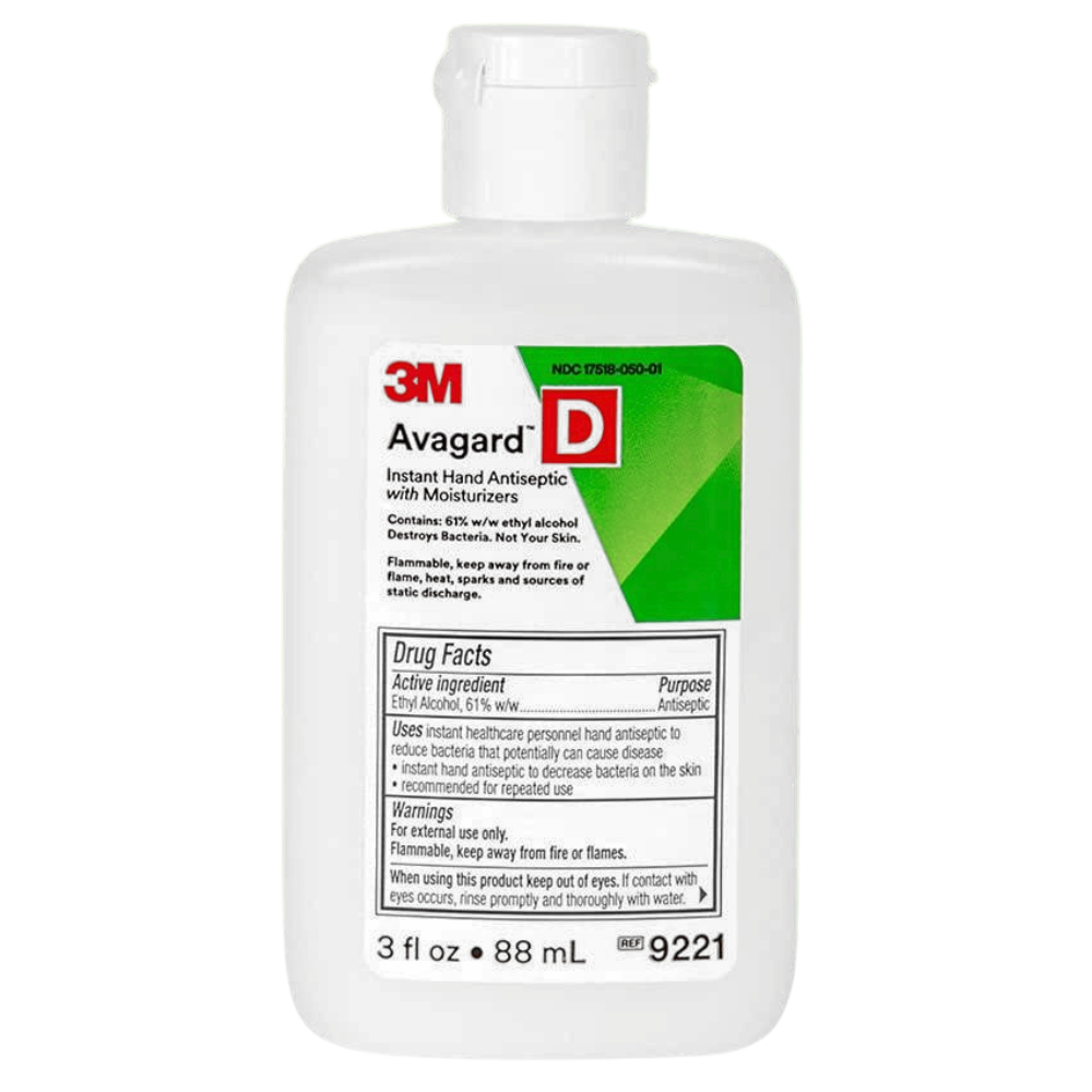 美國 3M / Solventum Avagard D 酒精消毒搓手液 (含潤膚成份) - 88ml [9221]【美國製造】 - 盈康 ...