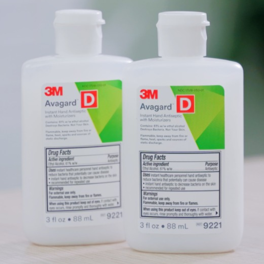 美國 3M / Solventum Avagard D 酒精消毒搓手液 (含潤膚成份) - 88ml [9221]【美國製造】 - 盈康 ...